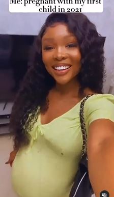 Lady Shares Beautiful Pregnancy Transformation (Video)